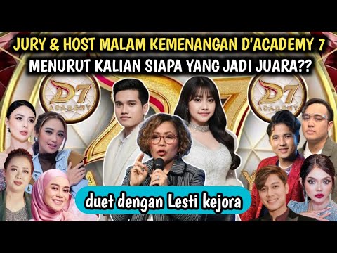 JURY & HOST MALAM KEMENANGAN DANGDUT ACADEMY 7 2025 | dangdut academy 7 d'academy 7,da7