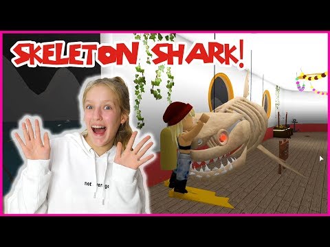 Getting Eaten by the Skeleton Shark!
