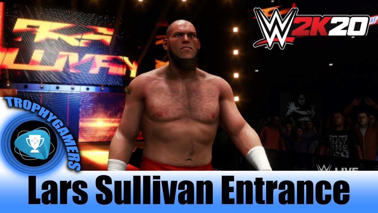 WWE 2K20 Lars Sullivan Entrance Cinematic - YouTube