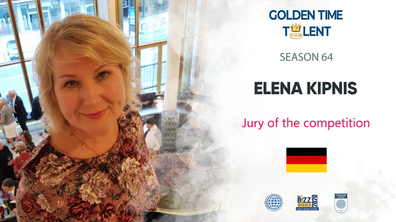 Video evaluation of season 64 - Golden Time Talent jury - Elena Kipnis ...