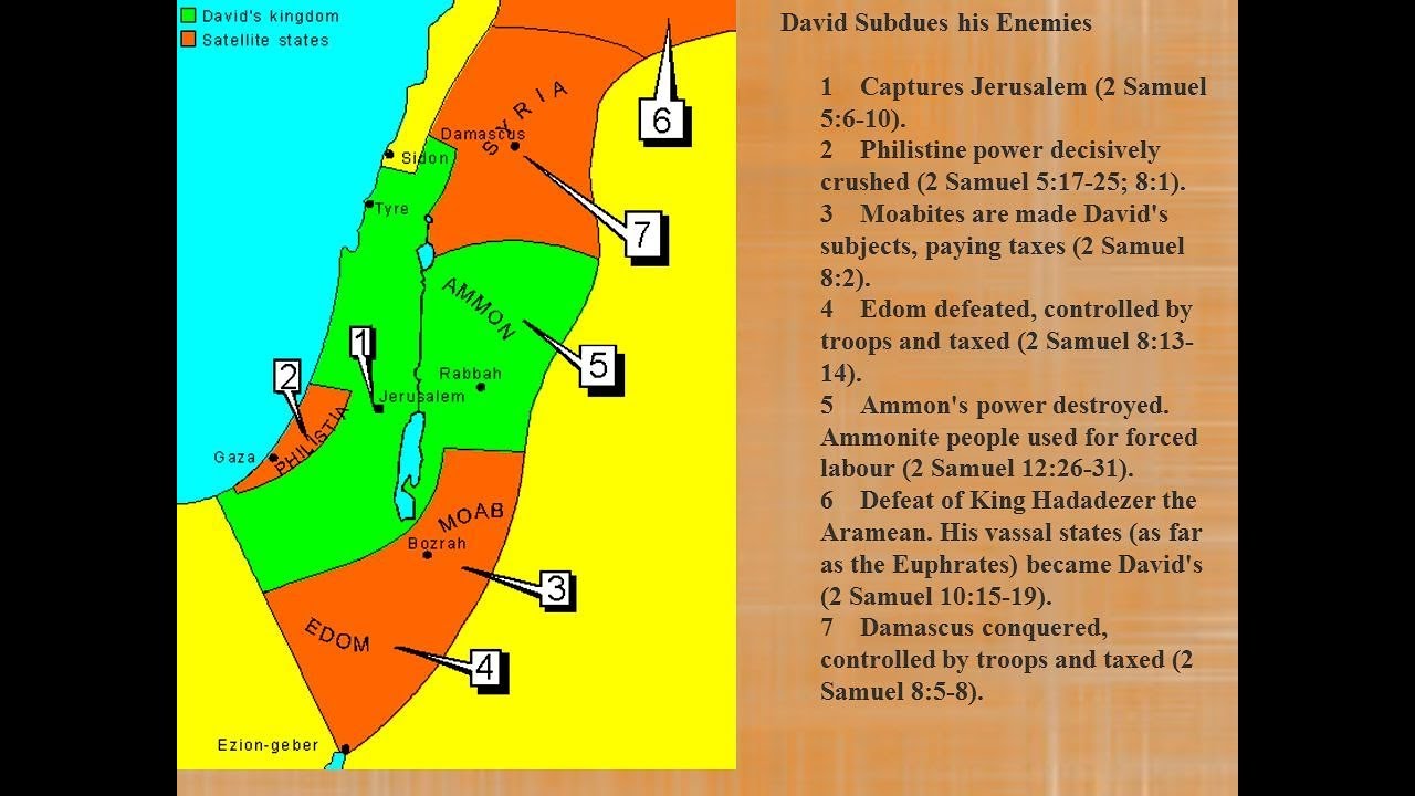 사무엘하 8장 [새번역] 2 Samuel chapter 8 - YouTube