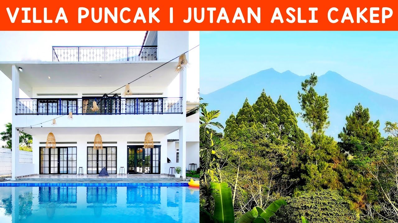 VILLA MURAH DI PUNCAK‼️PROMO SOFT OPENING BURUAN BOOKING | VILLA SABIL ...