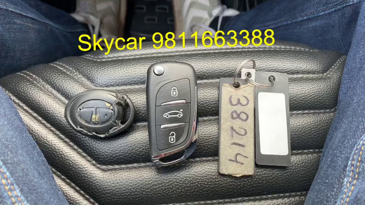 Tata nexon xe flip key Modification nexon accessories skycar car Ramesh ...
