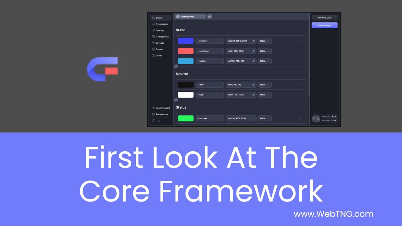 First Look At The Core Framework - YouTube