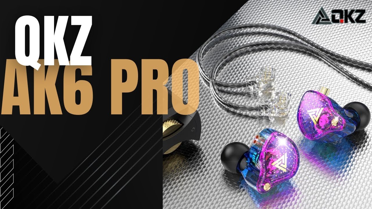 Fone de Ouvido Qkz Ak6 Pro Cabos Removíveis - YouTube
