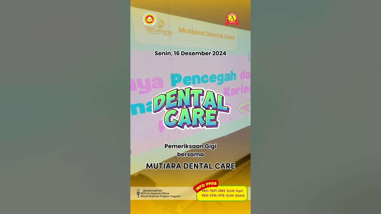 Pemeriksaan Gigi bersama Mutiara Dental Care #sdislamsolo#surakarta#dentist#dentalcare - YouTube
