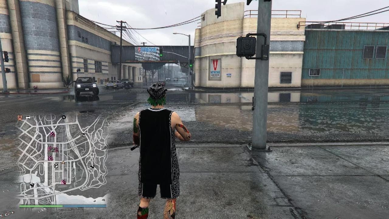 Grand Theft Auto V Beating the blocks - YouTube