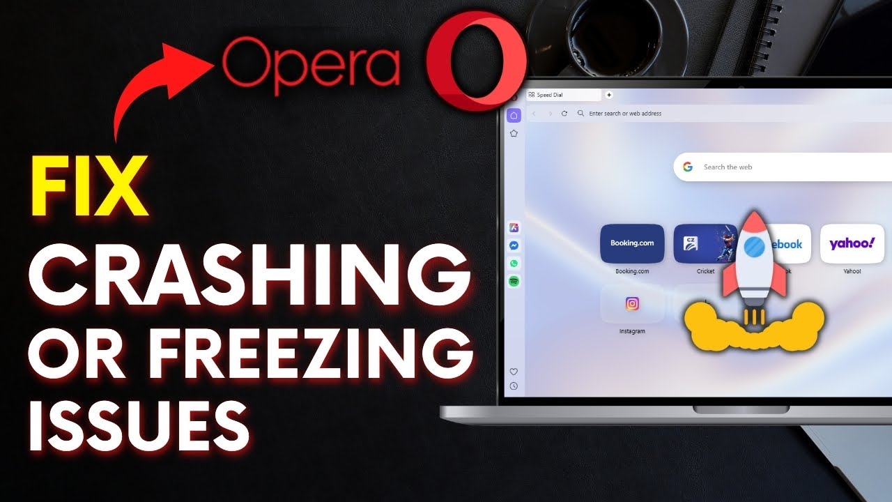 How to Fix Crashing or Freezing Issues in Opera Browser 2025? - YouTube