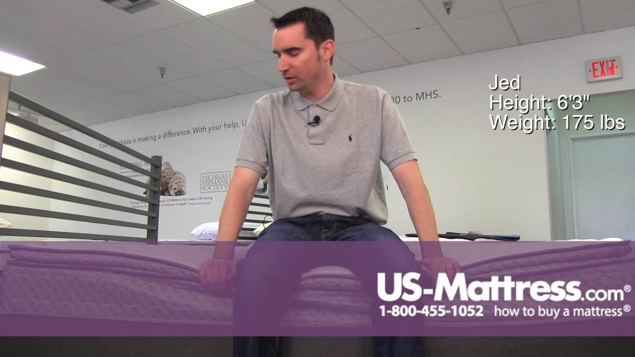 Corsicana Arabella Broyton Pillow Top Mattress Comfort Depth with Jed ...