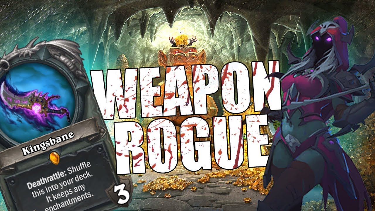 Finalmente un deck degno di essere giocato | Weapon Rogue [Hearthstone ...
