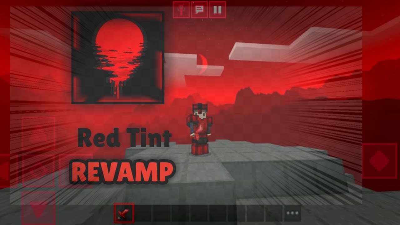 Red Tint -REVAMP [16x] by TwoClutch | MCPE/ MINECRAFT BEDROCK Texture ...