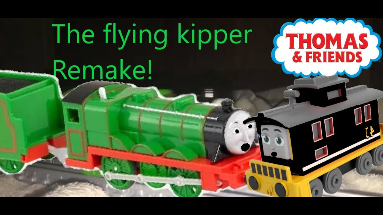 Trackmaster The flying kipper crash remake! #thomasandfriends # ...