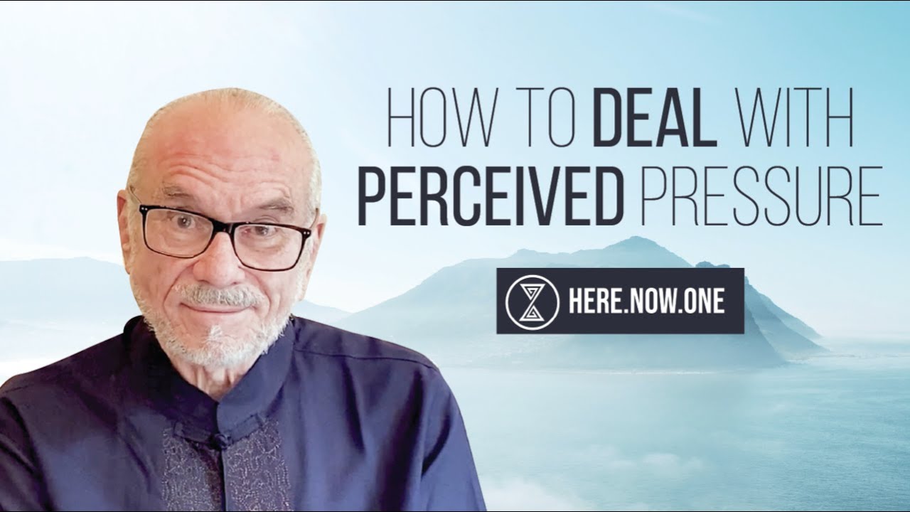 How To Deal With Perceived Pressure | Here Now One - YouTube