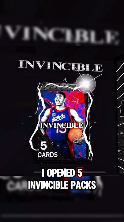 BRAND NEW INVINCIBLE PACKS IN NBA 2K24 MYTEAM! 🇺🇸 - YouTube