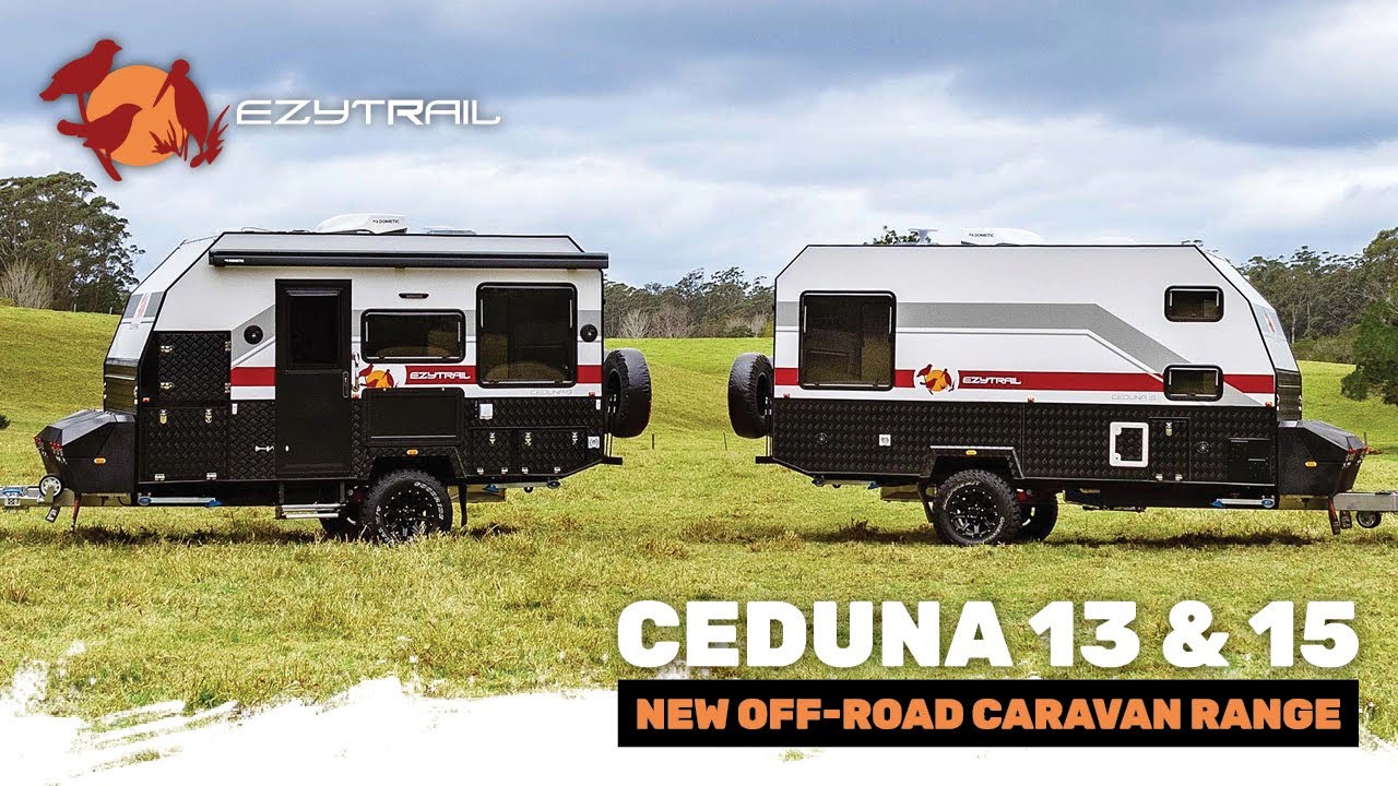 Ezytrail Ceduna Offroad Hardtop Caravan Range - YouTube