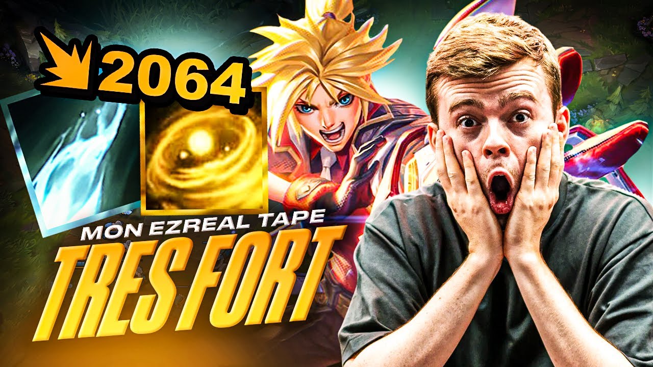 MON EZREAL TAPE TRES FORT ! - YouTube