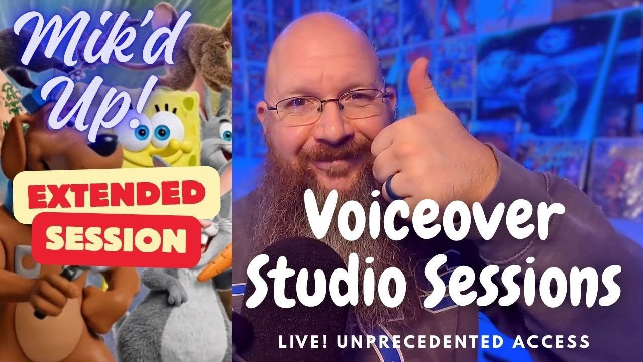 Uncensored Studio Session: Real Voiceover Work Live [Extended Session ...