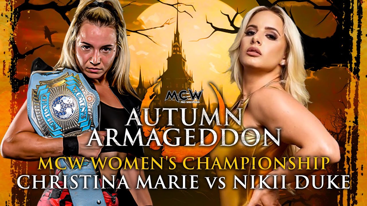 MCW Women's Championship Match: Christina Marie vs. Nikii Duke - YouTube