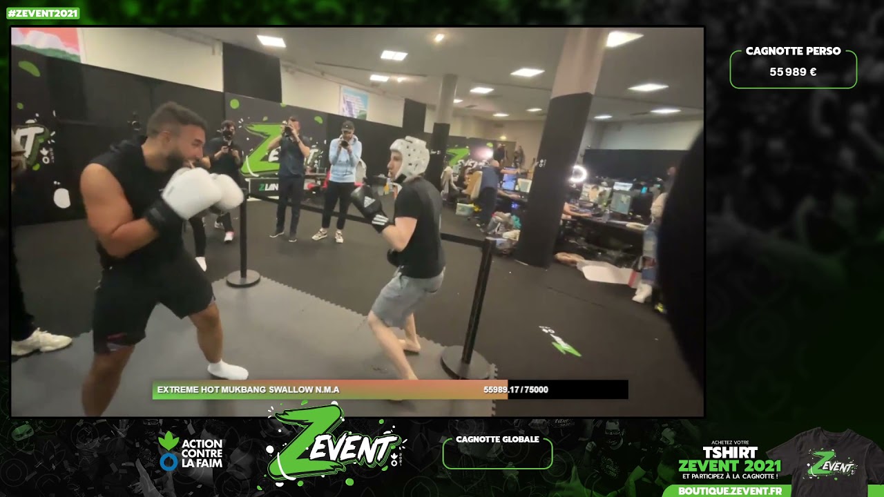 Sardoche VS RebeuDeter au ZEVENT COMBAT DE BOXE - YouTube