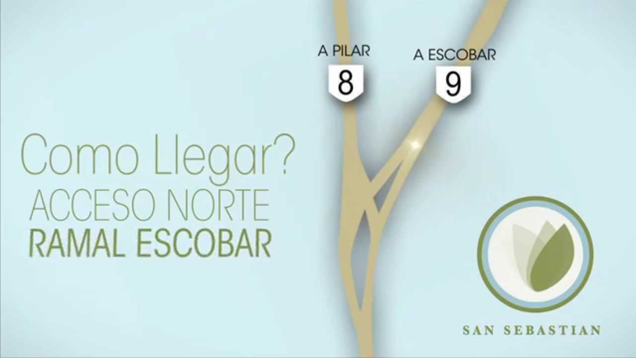 Como llegar al barrio San Sebastian en Escobar - YouTube