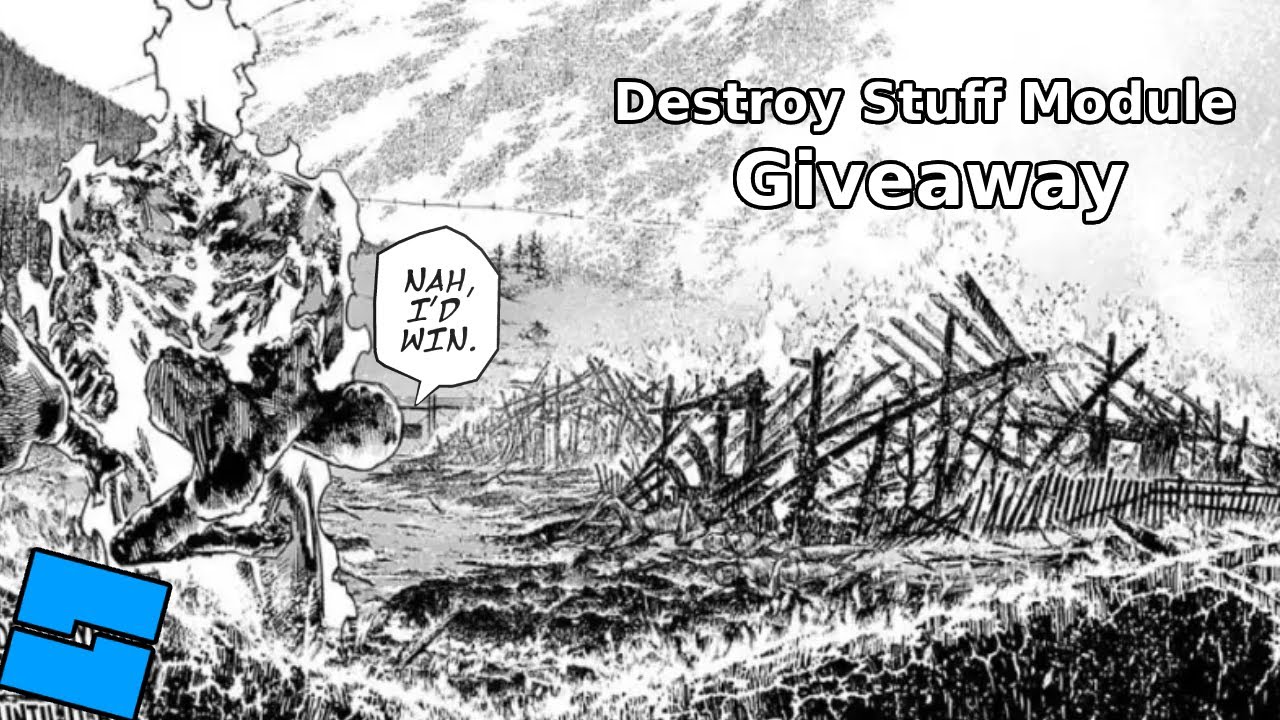 Simple Destroy Stuff Module Giveaway | Roblox Studio - YouTube