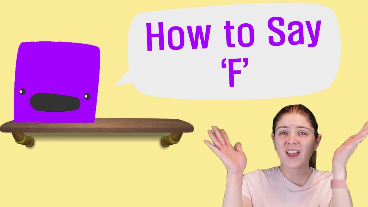 발음: How to Pronounce 'F' - YouTube