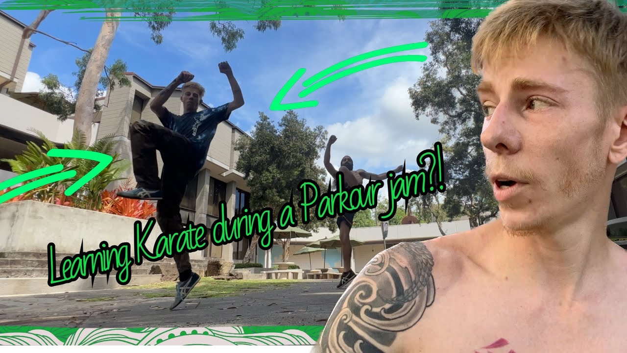 INSANE Parkour Challenges at the University of Hawaii?! - YouTube