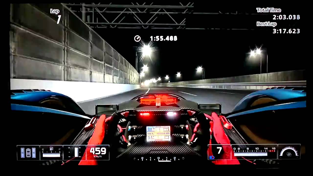 Gran Turismo 5 Red Bull X1 Prototype Speed Test - YouTube