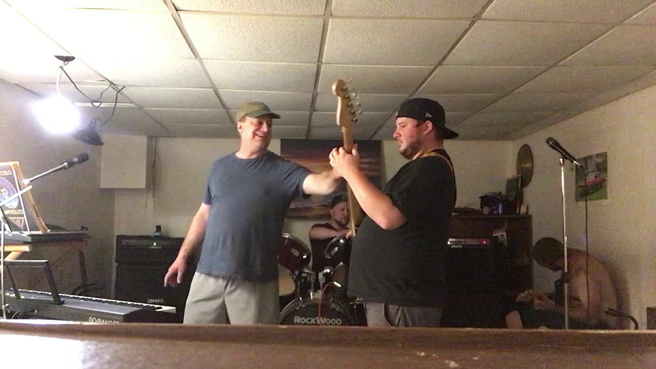 Jeff Stevens visits basement jams along with his brother Dan (super ...