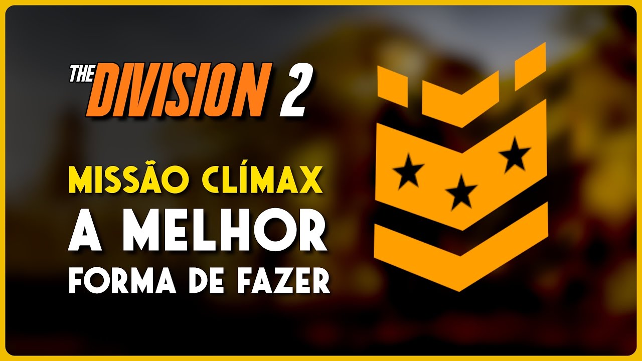A maneira CERTA de fazer o modo master em the Division 2. - YouTube