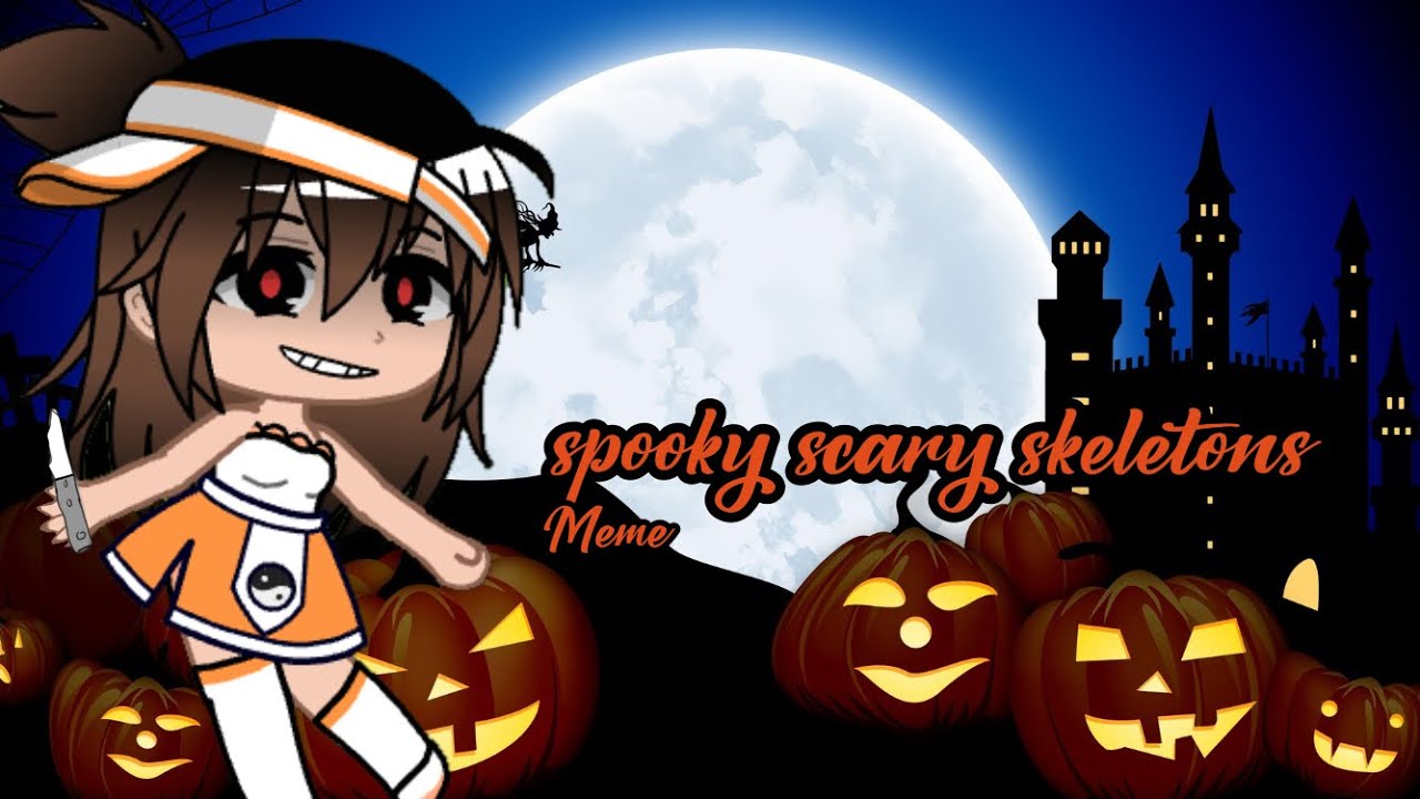 ~ spooky scary skeletons ~ // même // gâcha club - YouTube