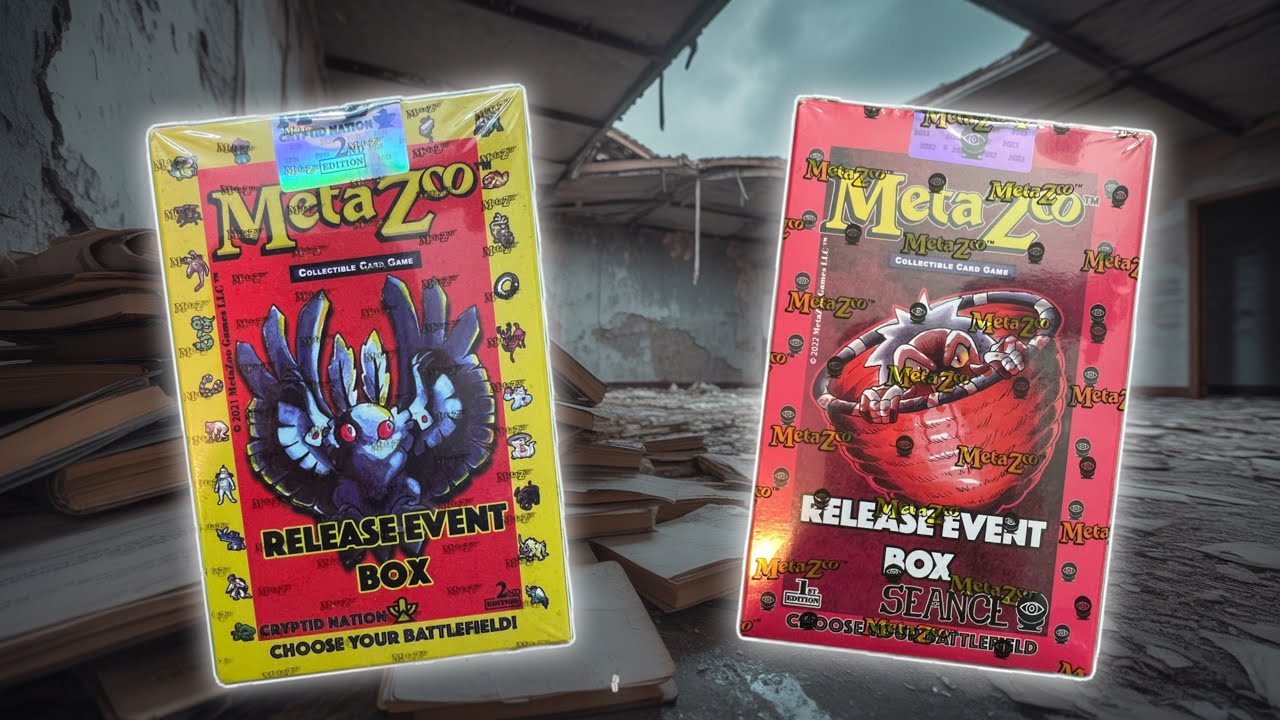 MetaZoo Release Event box - Cryptid Nation & Seance - YouTube