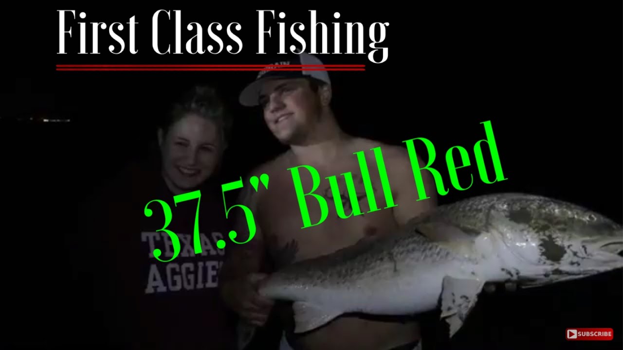 Galveston Texas Surf Fishing Bull Reds - YouTube