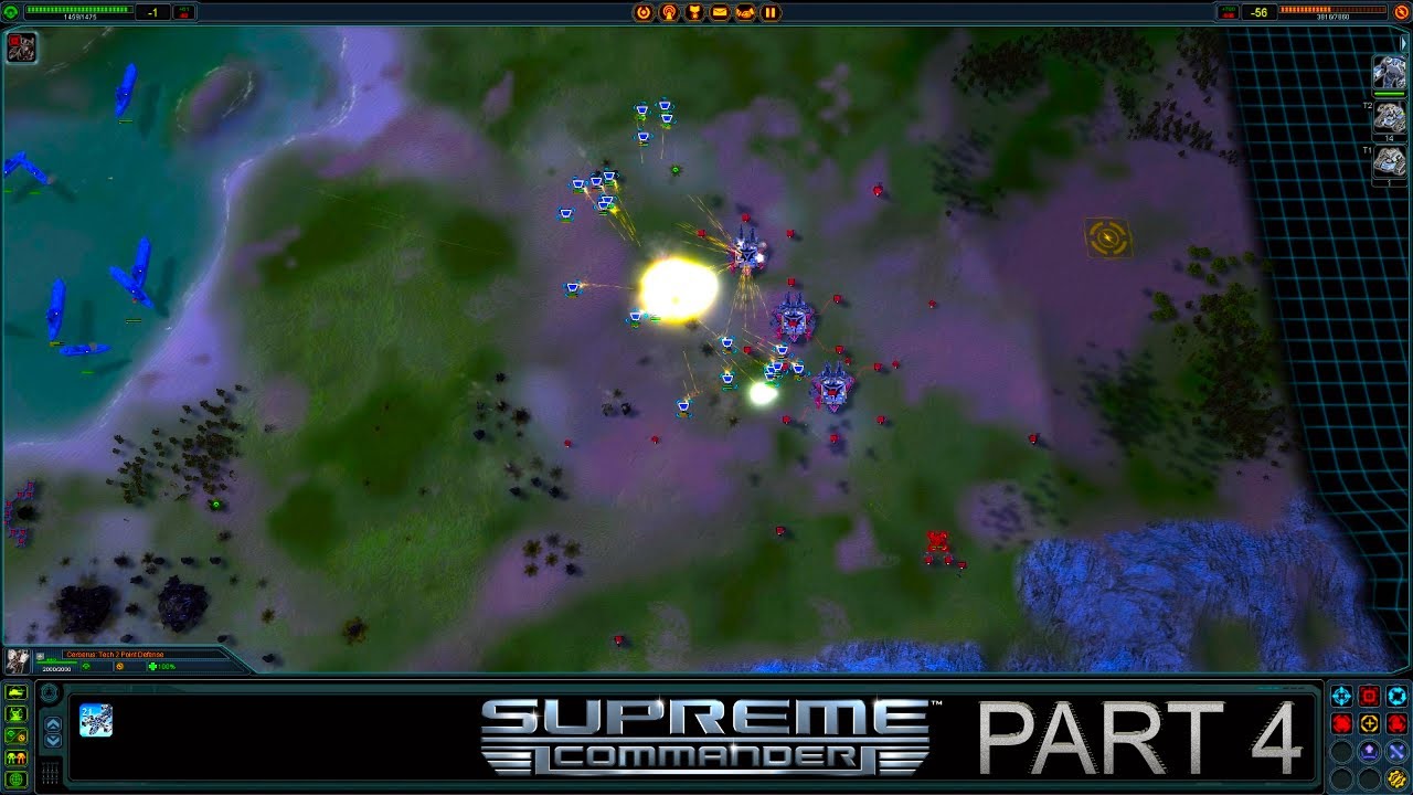 Supreme Commander UEF Campaign - Part 4 - YouTube