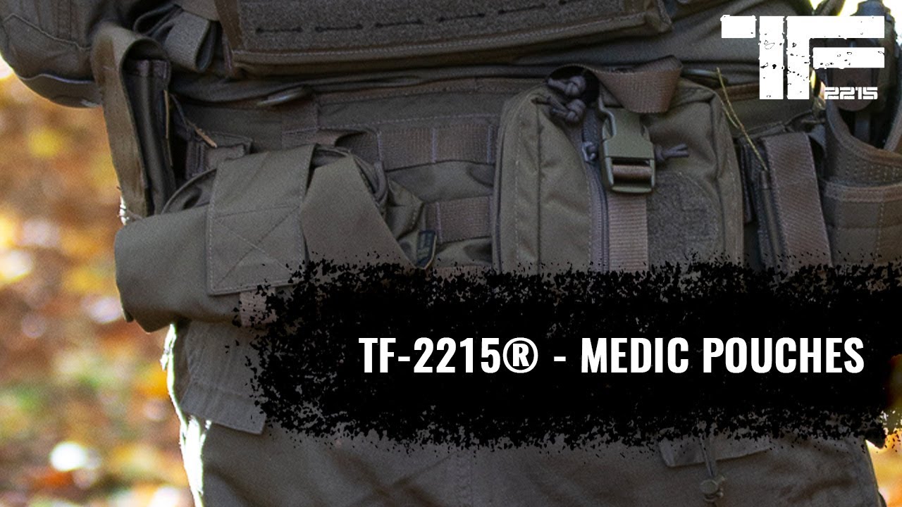 TF-2215® Medic Pouches - YouTube