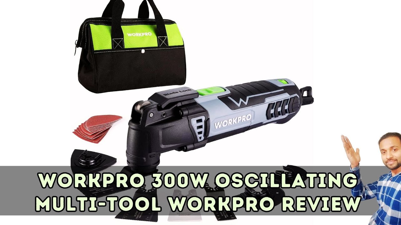 New WORKPRO 300W Oscillating Multi Tool WORKPRO Review - Power, Control ...