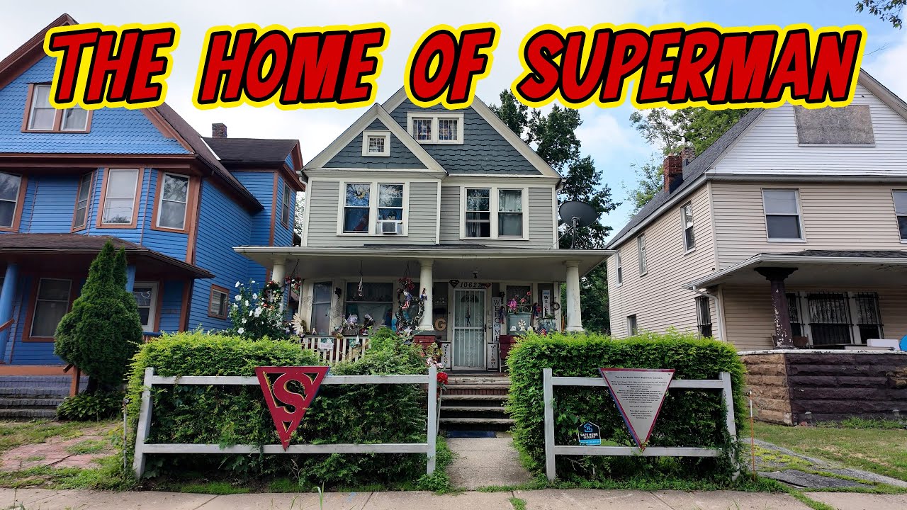 The Home of Superman! Cleveland Ohio Comic book history! - YouTube