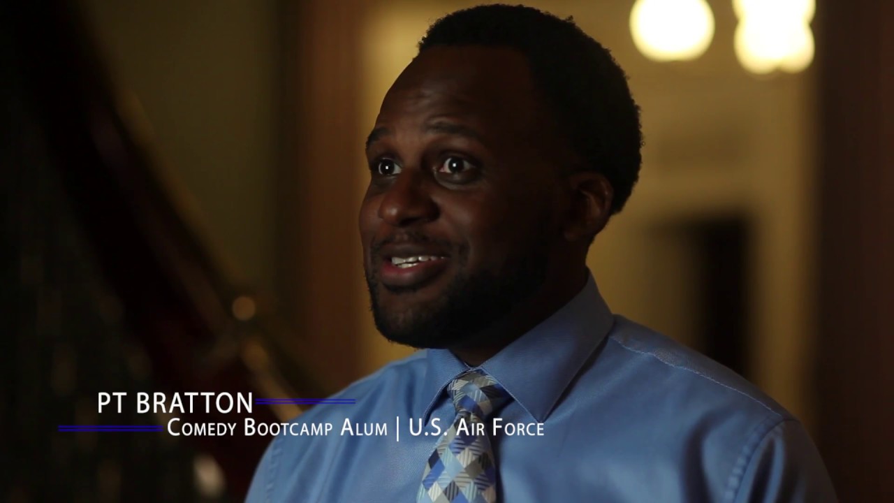 P.T. Bratton: Pastor, Veteran, Comedian - YouTube