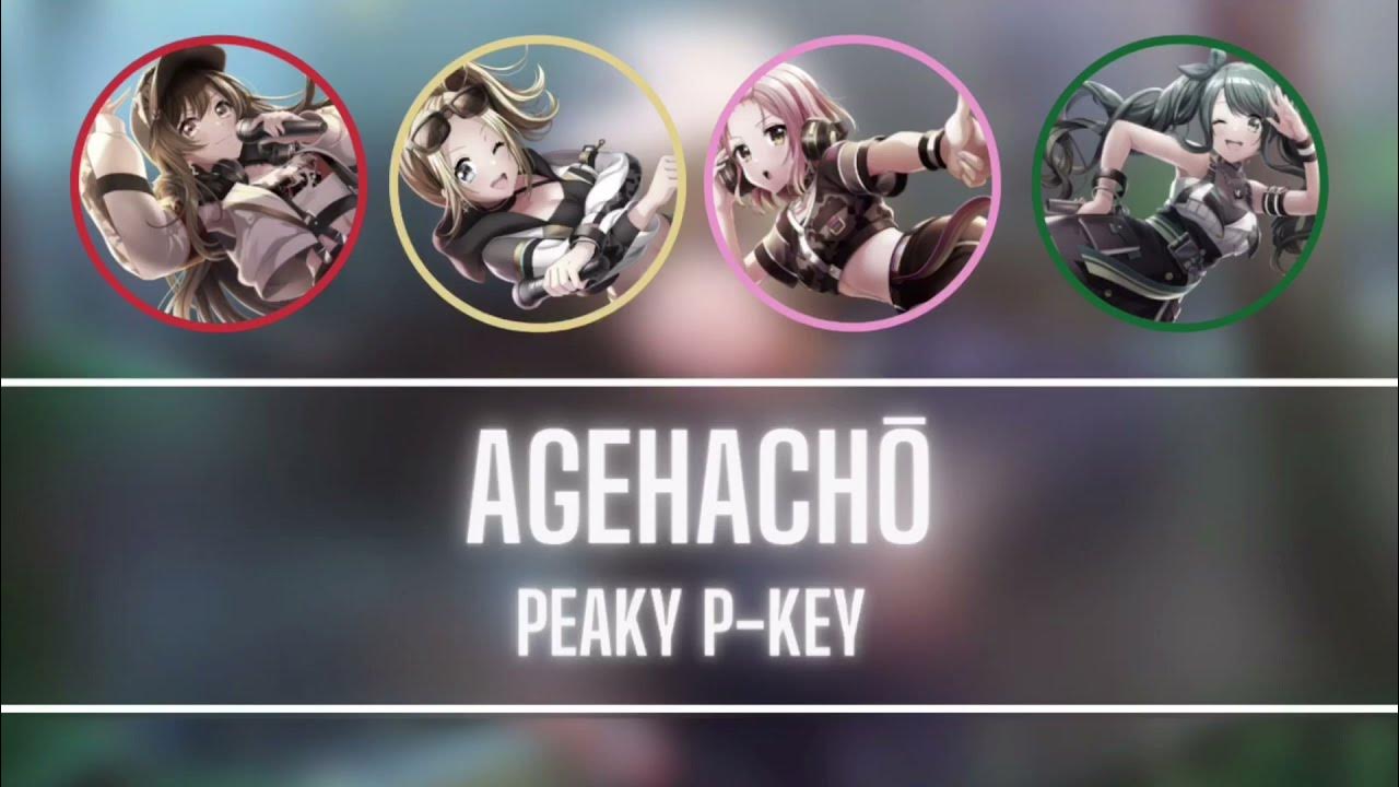 Agehachō (short cover) Peaky P-Key (ピーキーピーキー) - [ROM/ENG] lyrics - YouTube