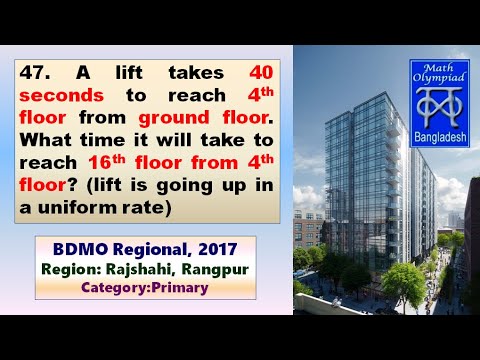 (Q.121) BDMO question solution, Regional, 2017 || Use of Unitary Method ...