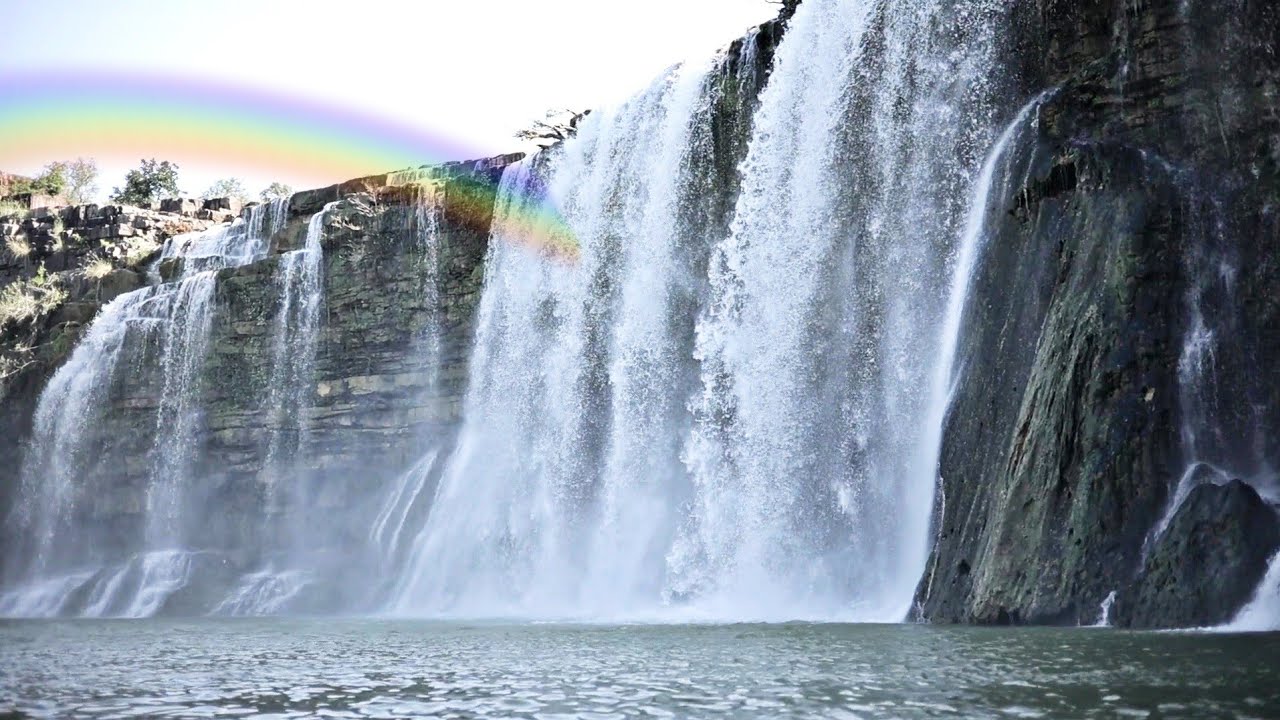 Beautiful Waterfalls of the World in 4K HDR। Chitrakoot waterfalls ...