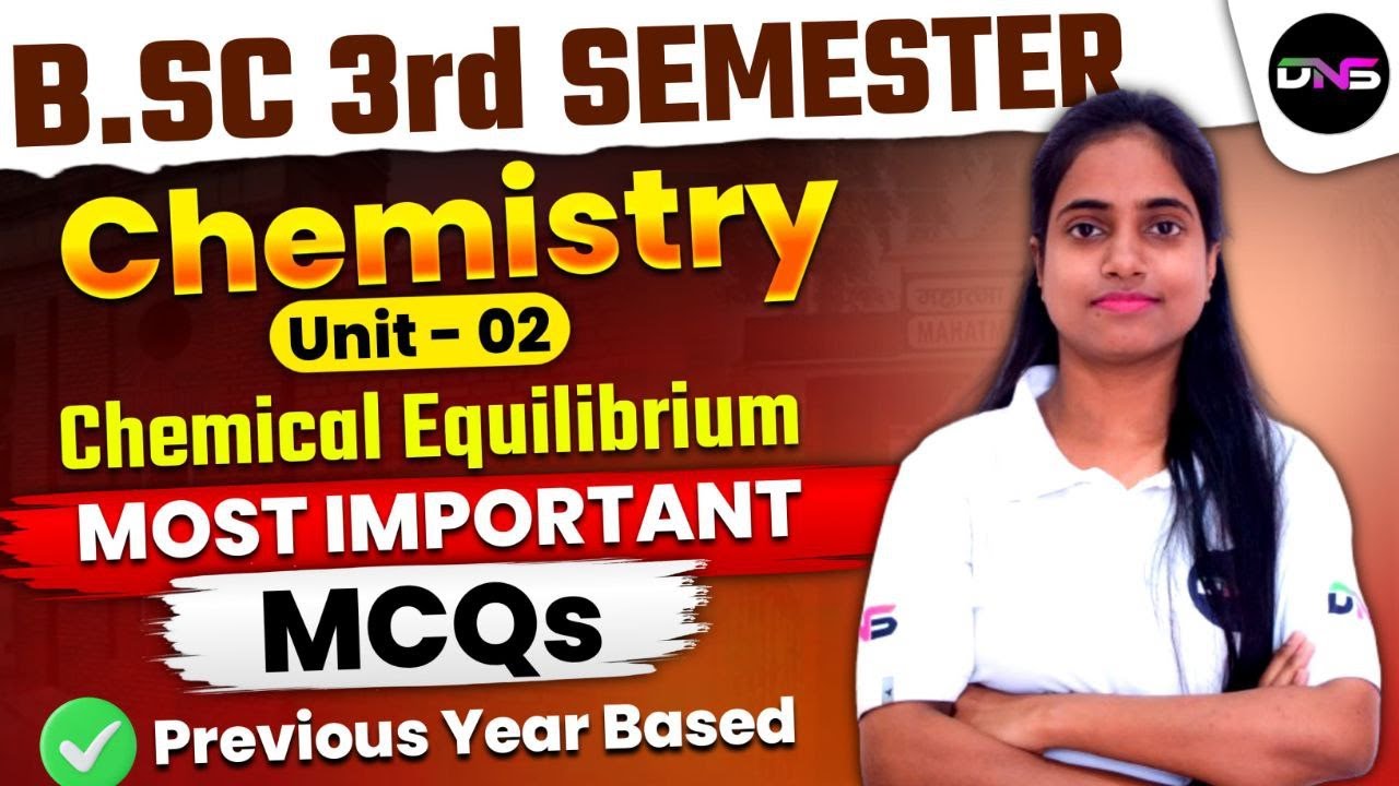 B.Sc 3rd Semester Chemistry Unit-2nd Important MCQ Or Objective Question|B.Sc 3rd Sem. Chemistry ...