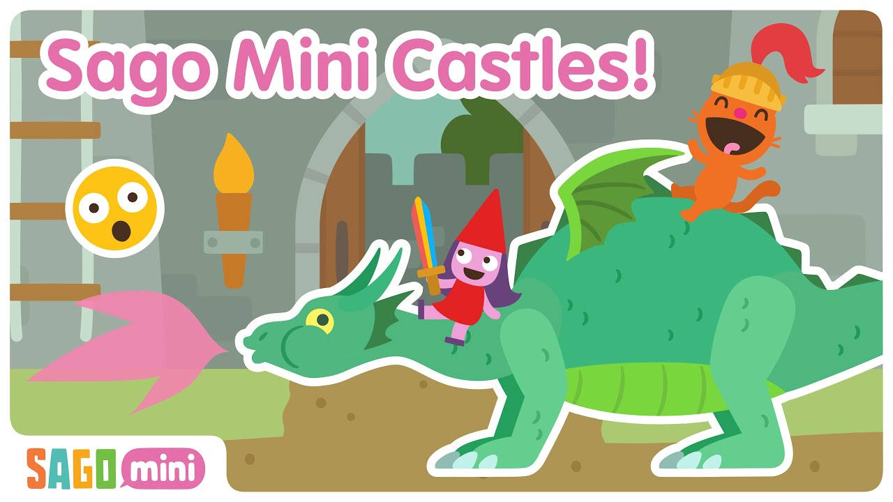 Sago Mini World CASTLES 🏰🐉 | Learning Videos for Kids | Sago Mini Play ...