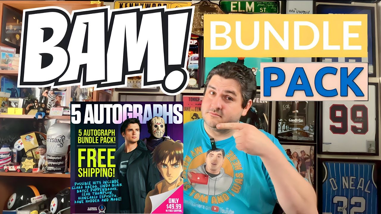 BAM! Box 5 Autograph Bundle Pack - Let's Open It Up! - YouTube