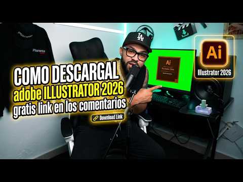 Link en el comentario, DESCARGAR ADOBE ILLUSTRECTOR GRATIS -Javier Ramos Herrera -Javilovefilms