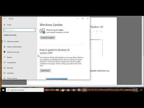 View threats found by Windows Defender Antivirus on Windows 10 - YouTube