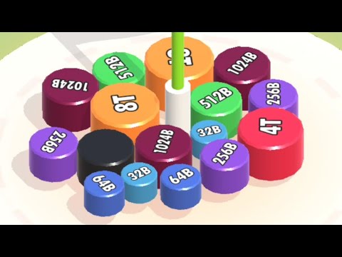 Merge Blocks 3D 2048 - Unlock 16T Android iOS Gameplay Part 21 - YouTube