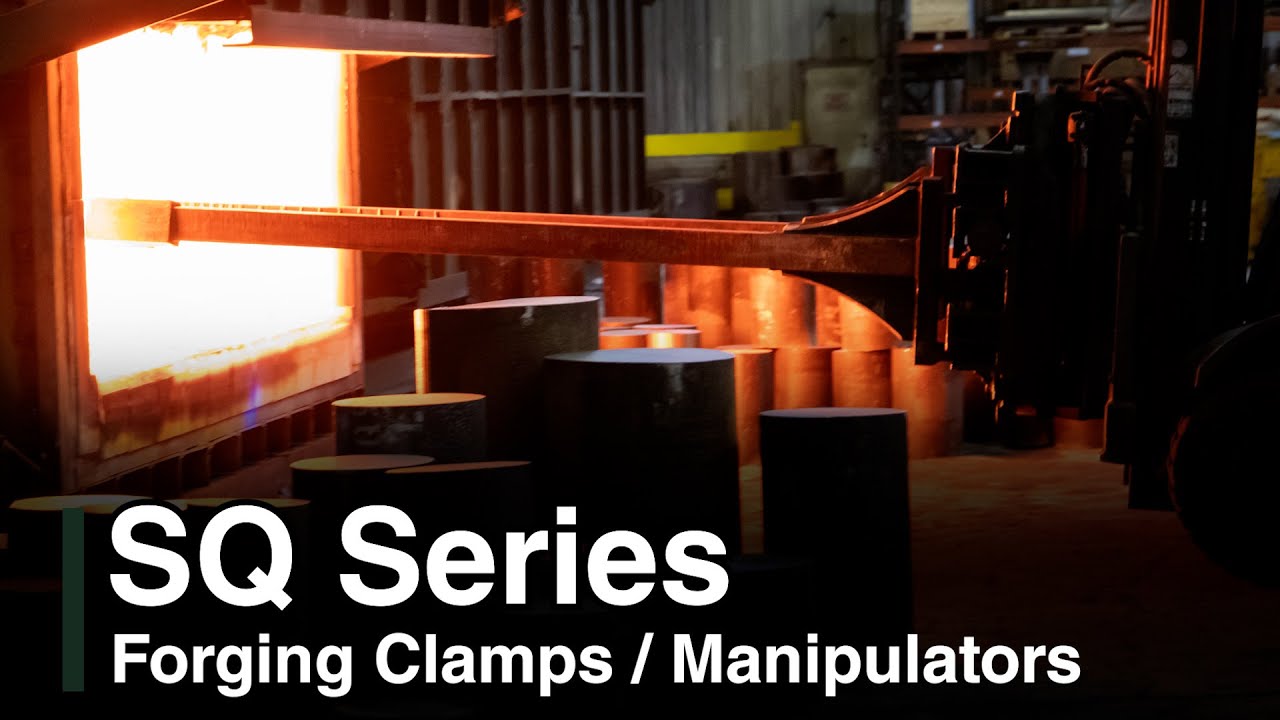 Long Reach Forging Clamps - YouTube