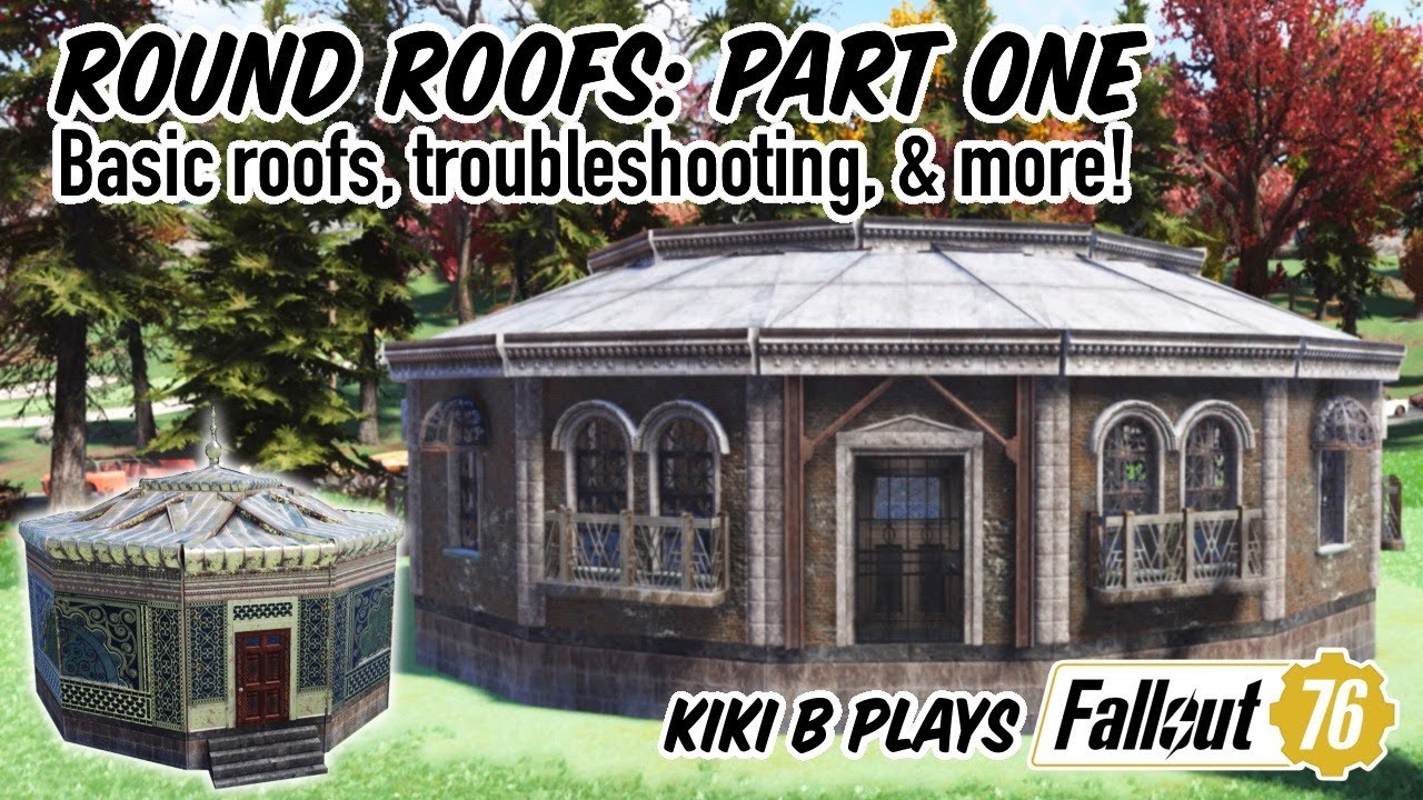 Round Roofs Part 1: 10 Sided Round Blueprints and Basic Round Roofs ...