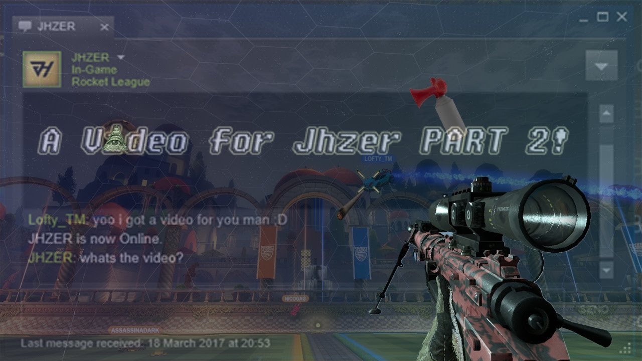 MLG Rocket league Quick Scope - YouTube